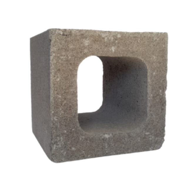 Meio bloco 19x19x19 - Laje Caxias, Blocos de Concreto, Canaletas de ...