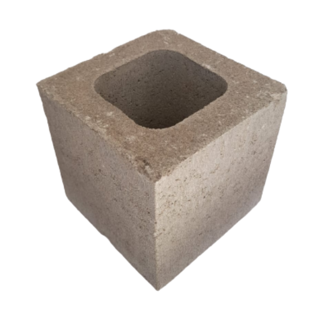 Meio bloco 19x19x19 - Laje Caxias, Blocos de Concreto, Canaletas de ...
